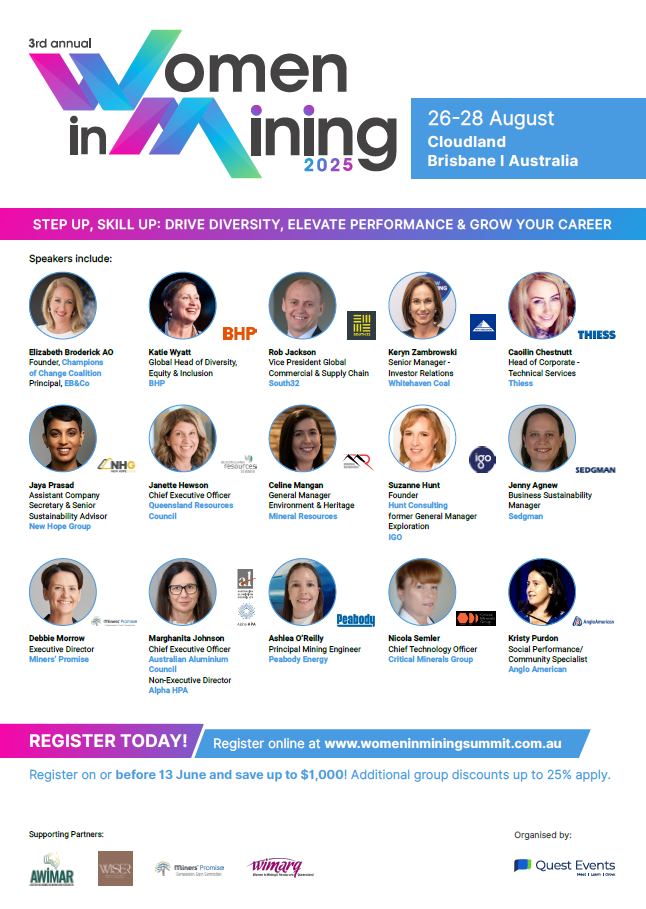 Women in Mining Summit 2025 | Attend